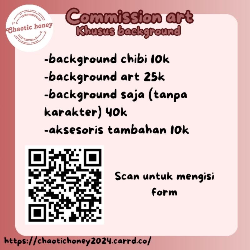 Harga Commission ART Background Terbaru Agt 2025 | BigGo Indonesia