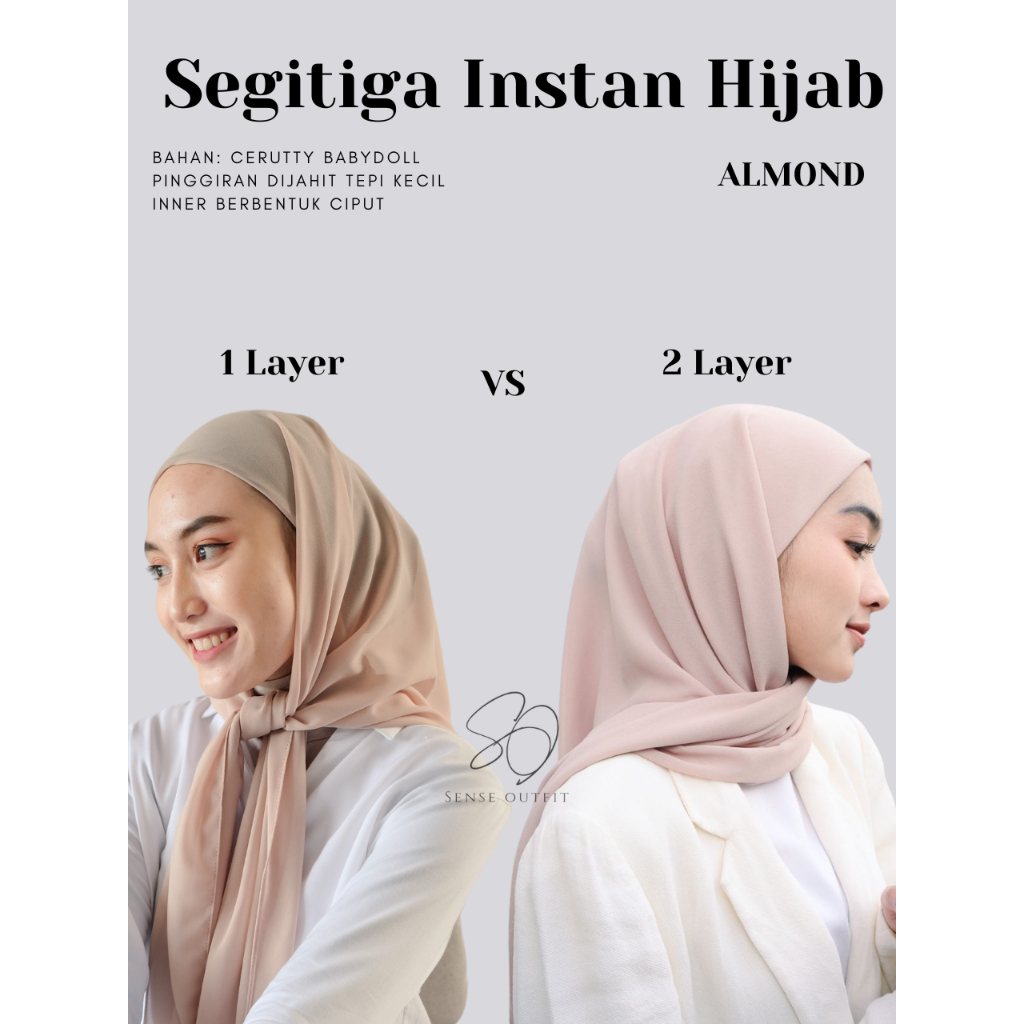Harga Hijab Segitiga Inner 1 Layer Terbaru Jul 2025 | BigGo Indonesia
