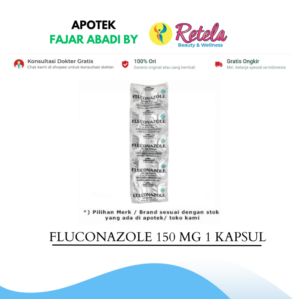 Harga Fluconazole Kapsul 150 MG Terbaru Apr 2025 | BigGo Indonesia