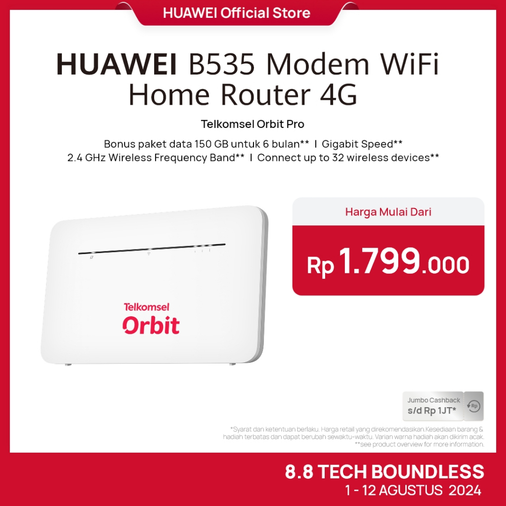 Harga telkomsel orbit Terbaru Sep 2024 |BigGo Indonesia