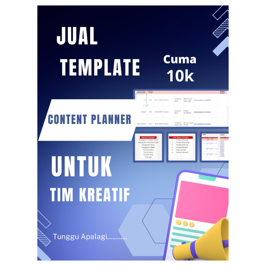 Harga content planner template Terbaru Des 2024 |BigGo Indonesia