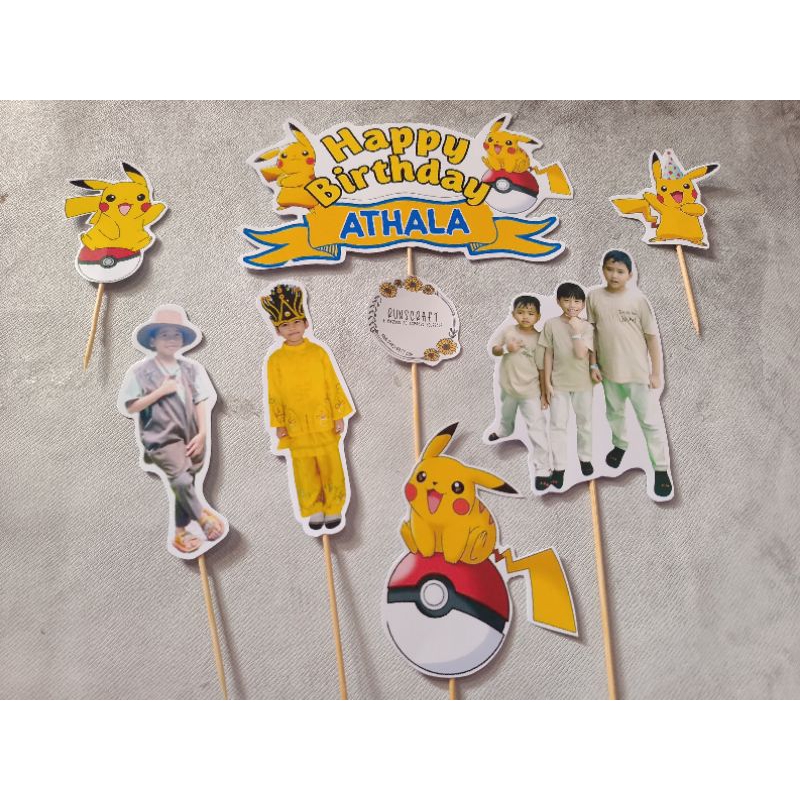 Harga Custom Cake Topper Pokemon Terbaru Okt 2024 |BigGo Indonesia