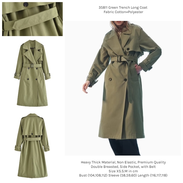 Harga Trench Coat Panjang Wanita Terbaru Jun 2026 | BigGo Indonesia