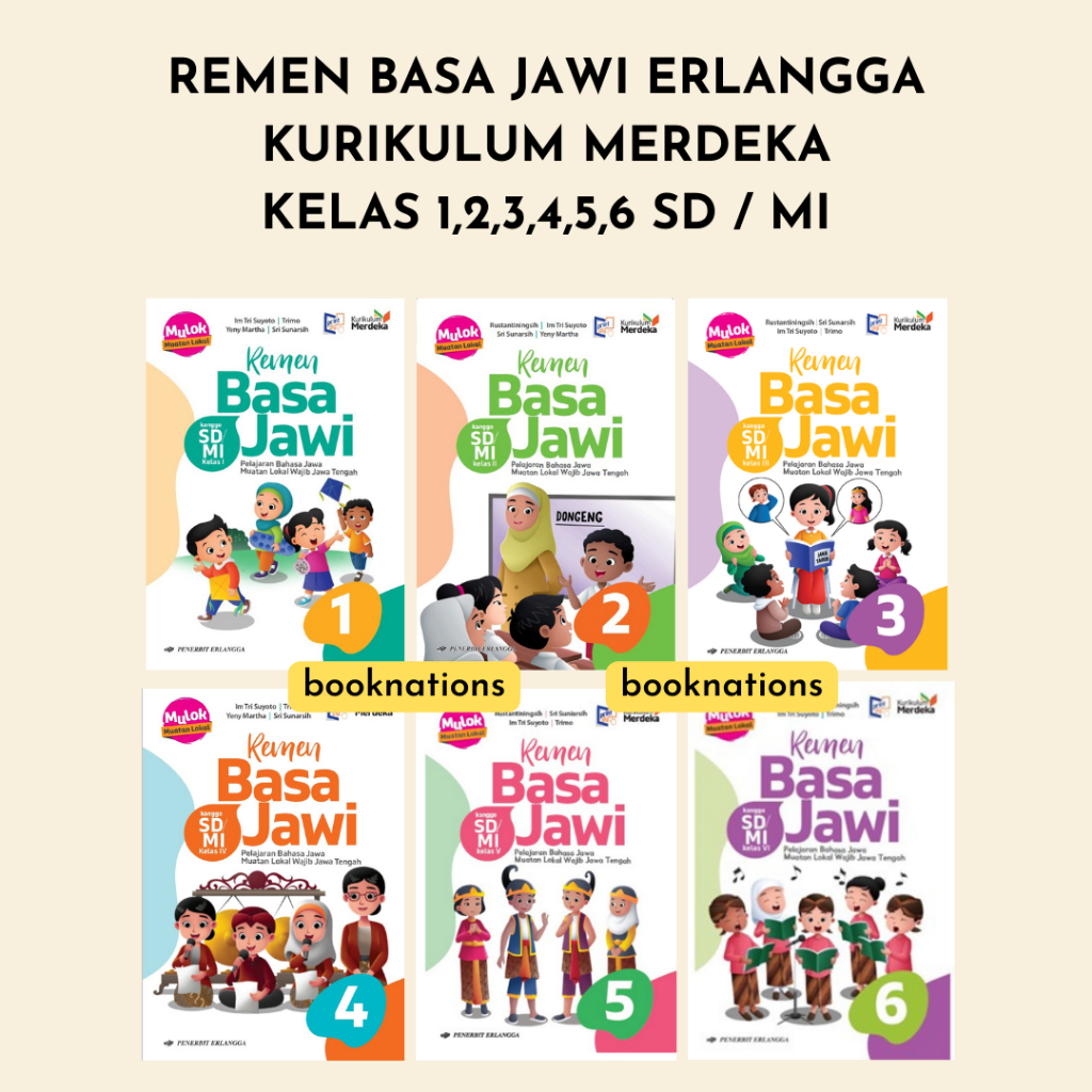 Harga bahasa jawa kelas 5 kurikulum merdeka erlangga Terbaru Okt 2024 |BigGo Indonesia