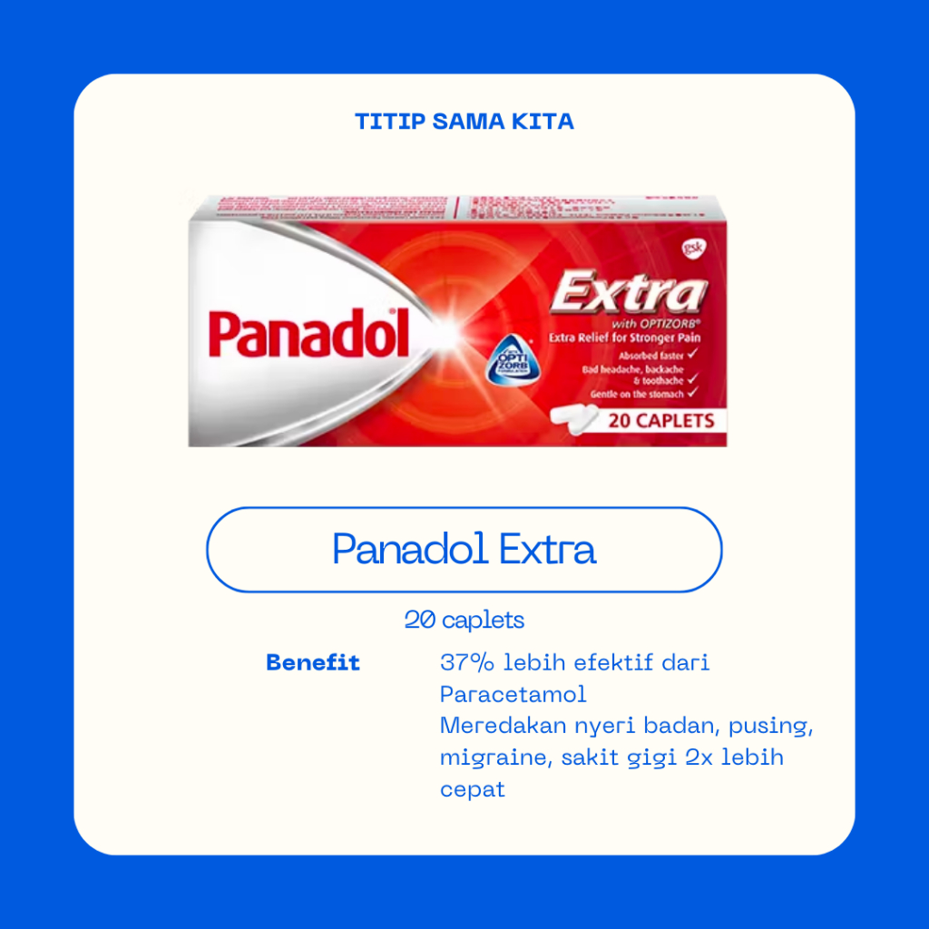 Harga panadol extra optizorb singapore Terbaru Feb 2025 | BigGo Indonesia