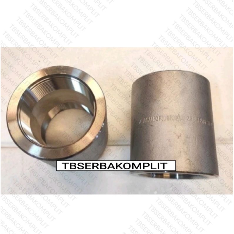 Jual Socket 2" NPT Stainless SS 304 Class 3000 psi Sok…