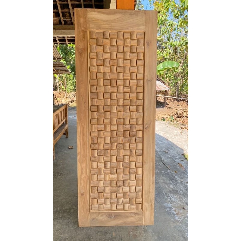 Harga Pintu Kayu Jati Anyaman Terbaru Mei 2025 | BigGo Indonesia