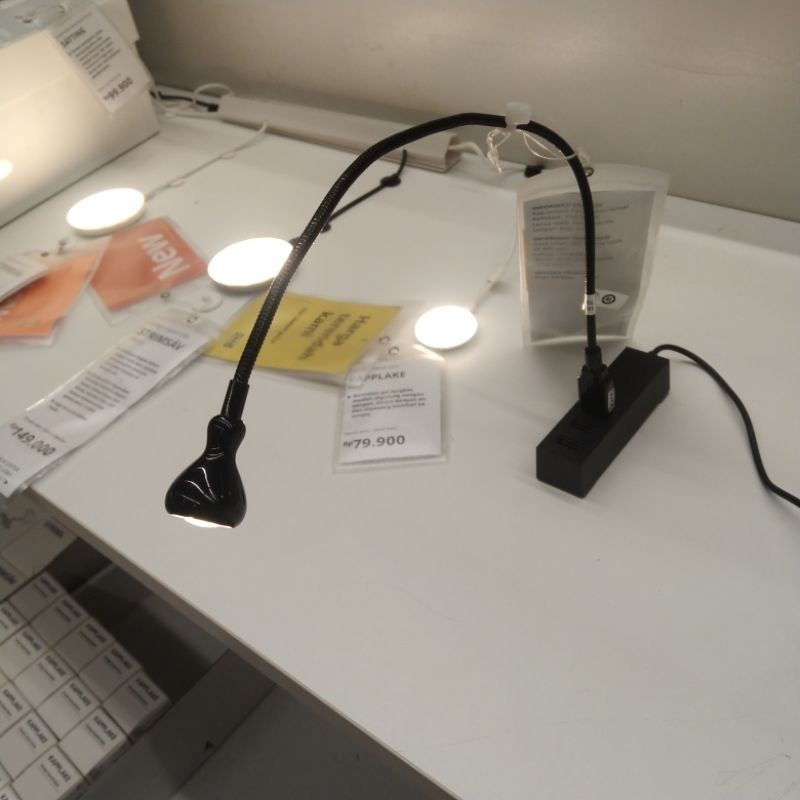 Produk Terlaris IKEA JANSJO lampu baca model usb Led built in body ...
