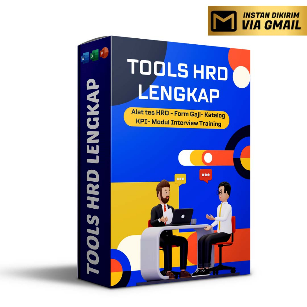 TOOLS HRD - KPI + SOP HRD + Form Tabel Gaji + Modul Interview | pgmall