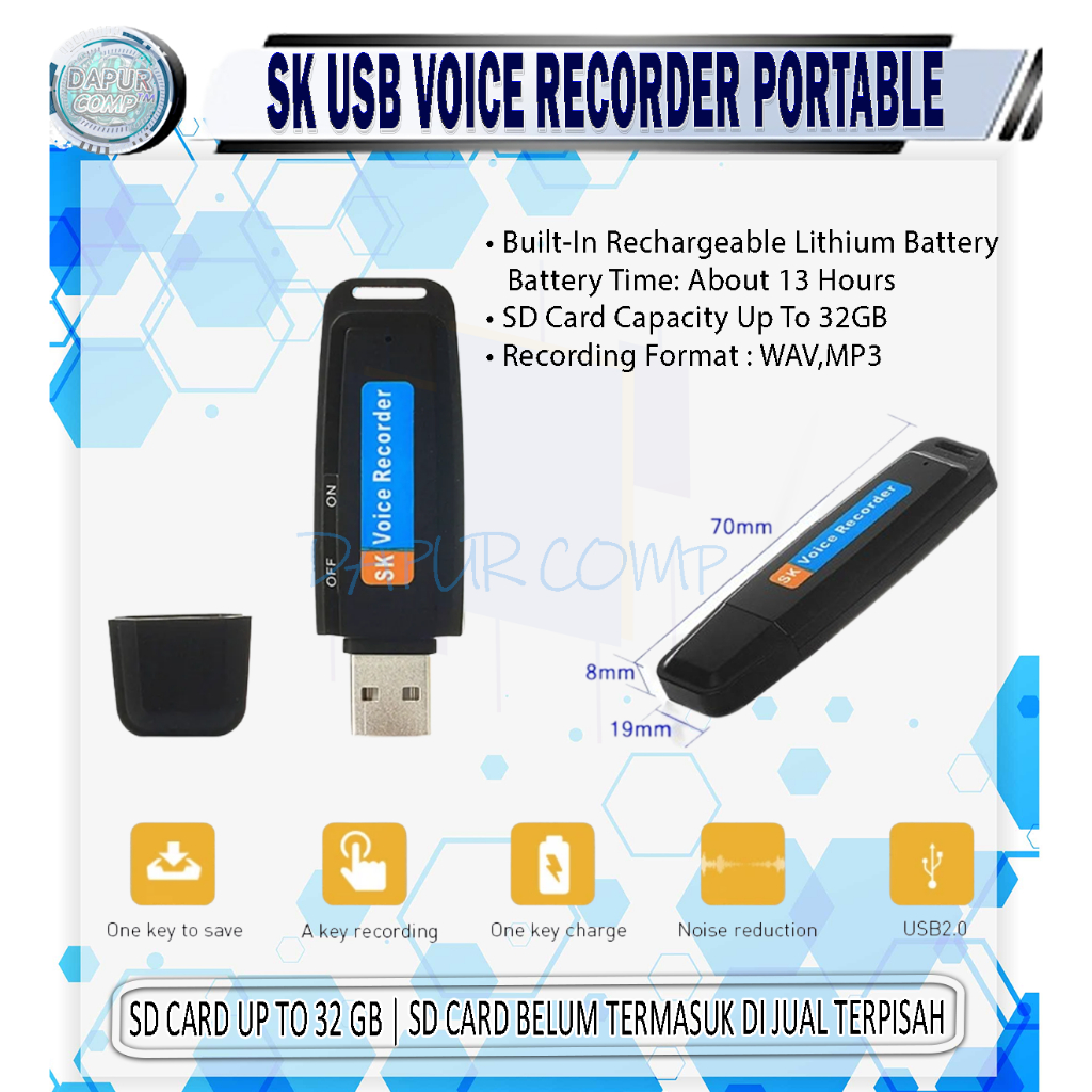 Harga sk voice recorder Terbaru Sep 2025 | BigGo Indonesia