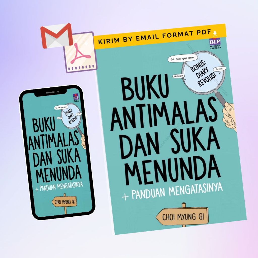 Buku Anti Malas dan Suka Menunda | pgmall