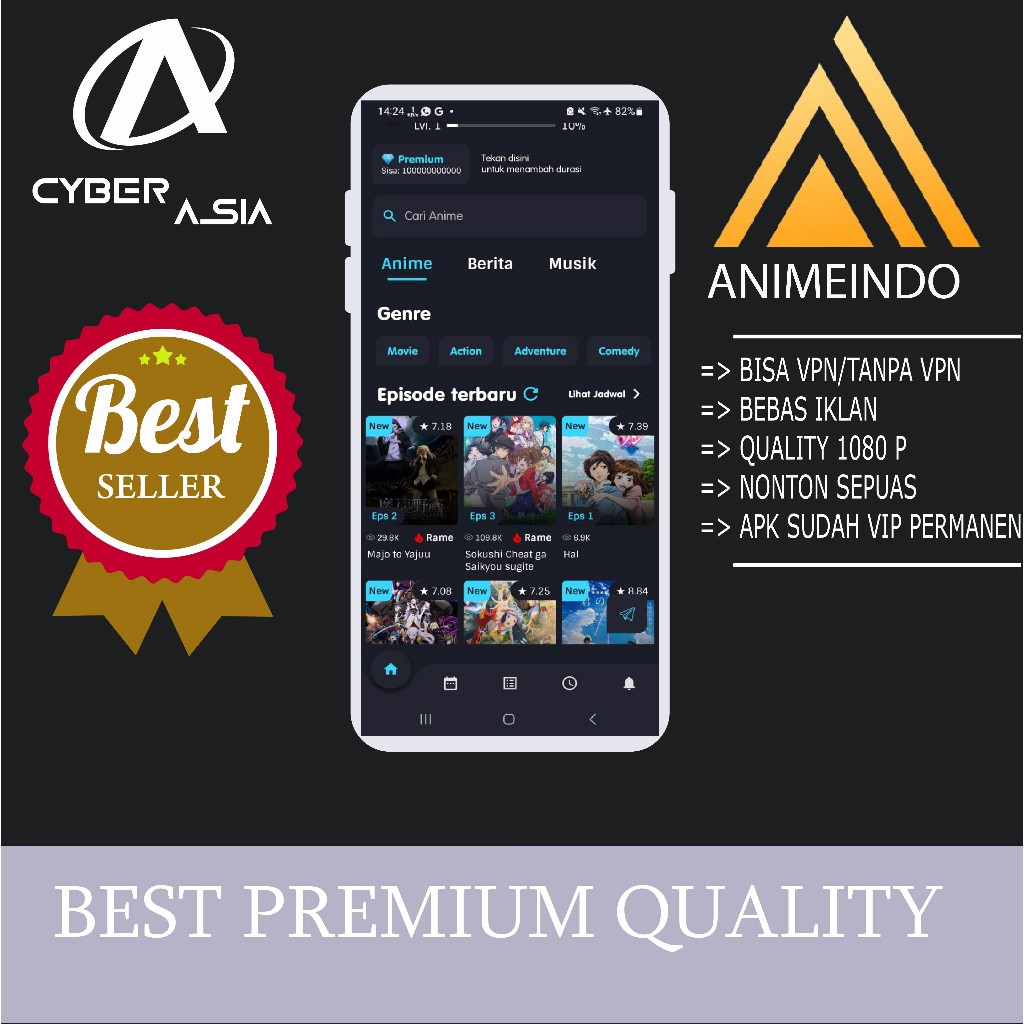Harga Animeindo Terbaru Juni 2024 |BigGo Indonesia