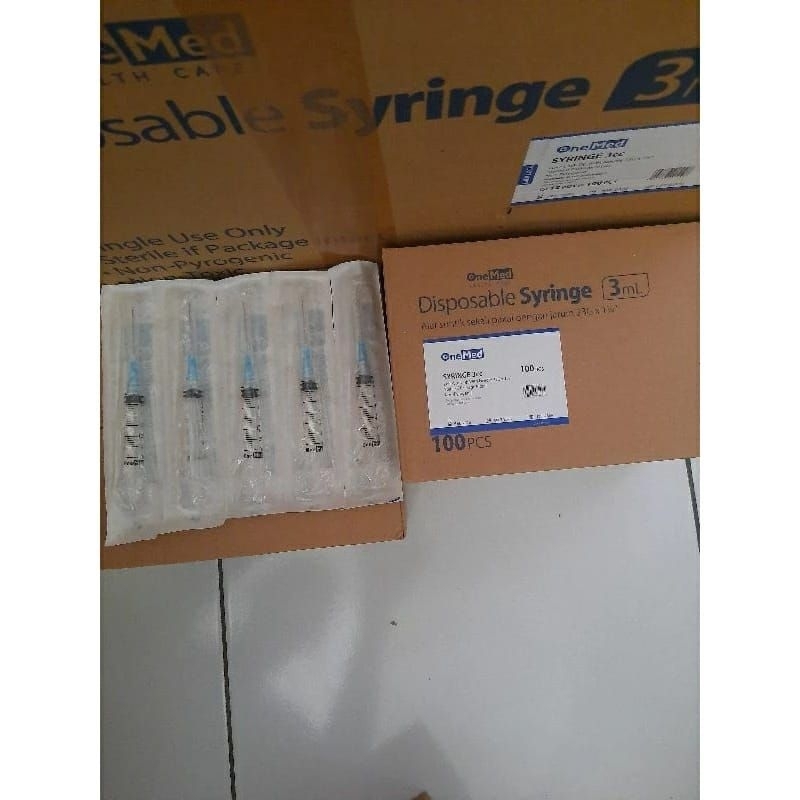 Harga Spuit 3CC Onemed PER PCS Terbaru Sep 2024 |BigGo Indonesia