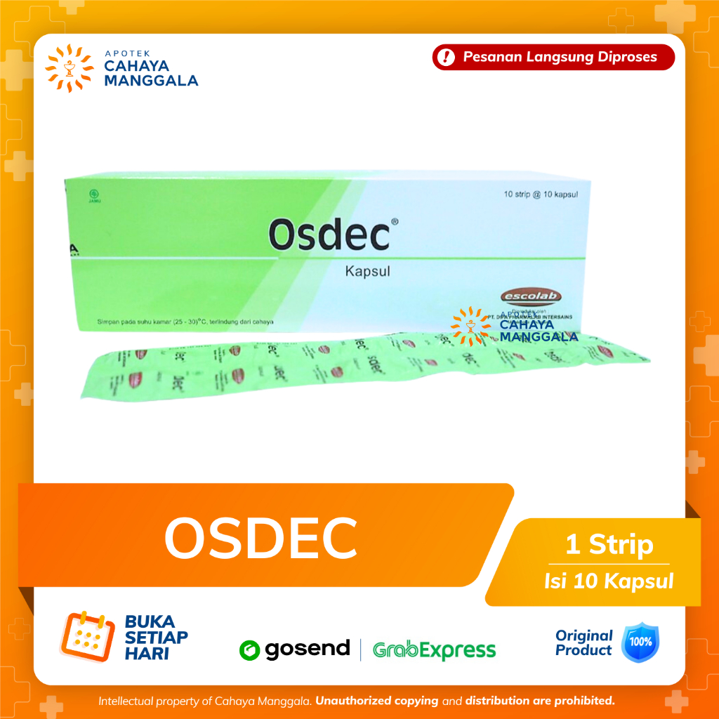 Harga osdec kapsul Terbaru Okt 2025 | BigGo Indonesia