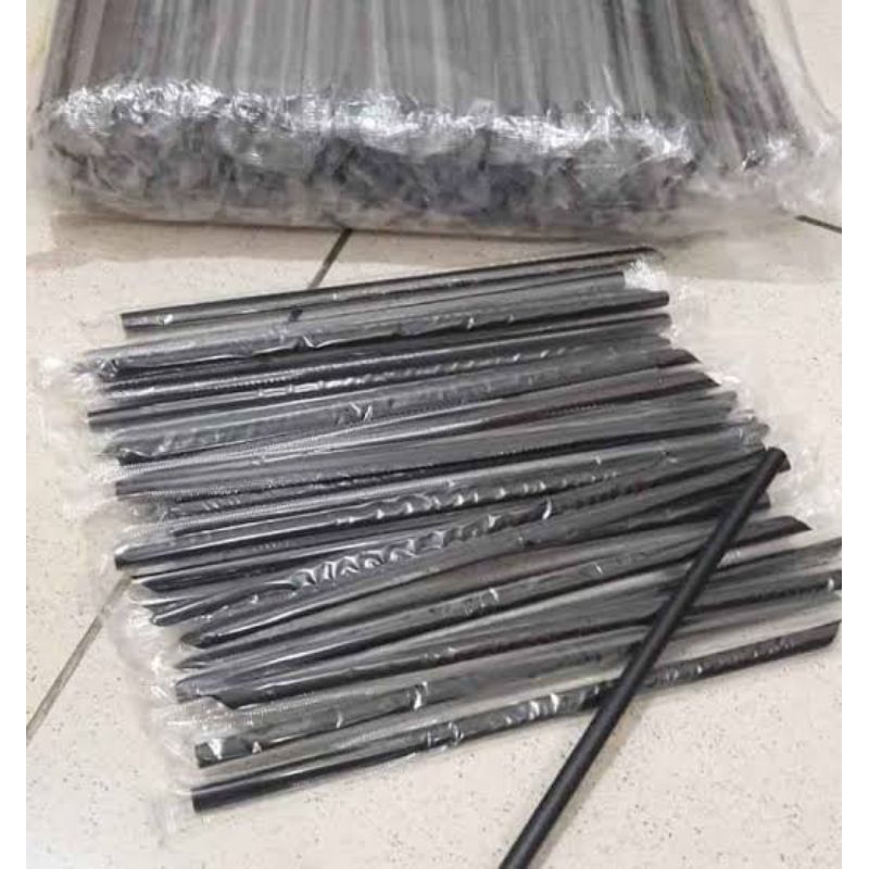Harga Sedotan Plastik Hitam Steril 6MM Terbaru Des 2024 |BigGo Indonesia