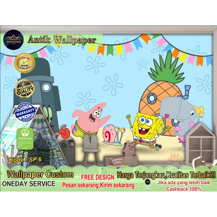 Harga Wallstiker Spongebob Terbaru Apr 2025 | BigGo Indonesia