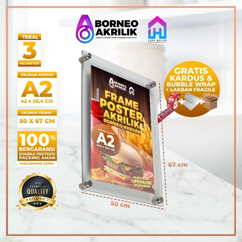 Harga akrilik brosur perlengkapan kantor Terbaru Okt 2024 |BigGo Indonesia