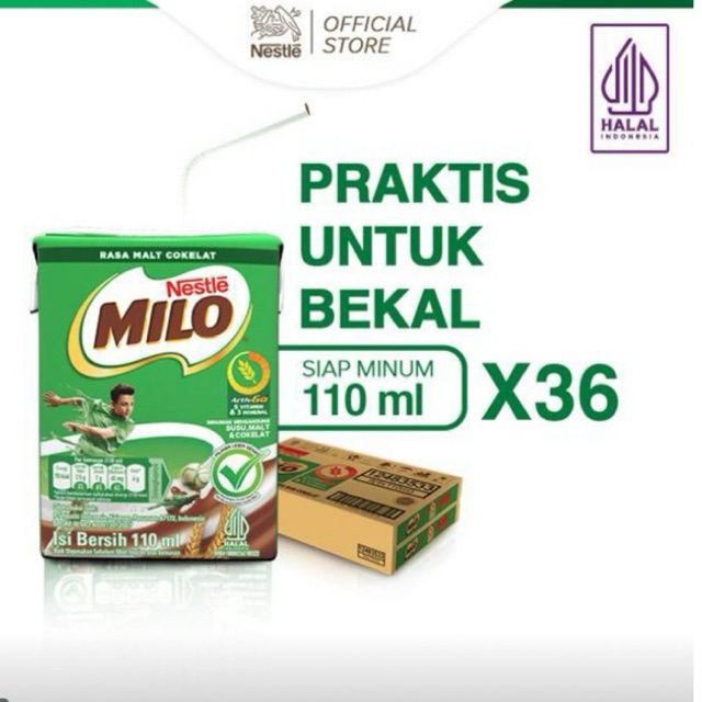 Harga Milo 110ML 1 DUS Terbaru Jun 2026 | BigGo Indonesia