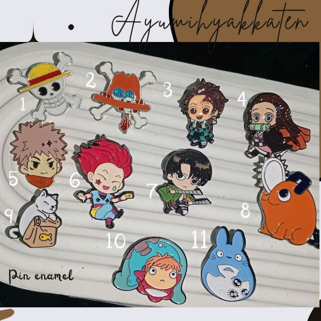 Harga PIN Anime Enamel Terbaru Jan 2026 | BigGo Indonesia