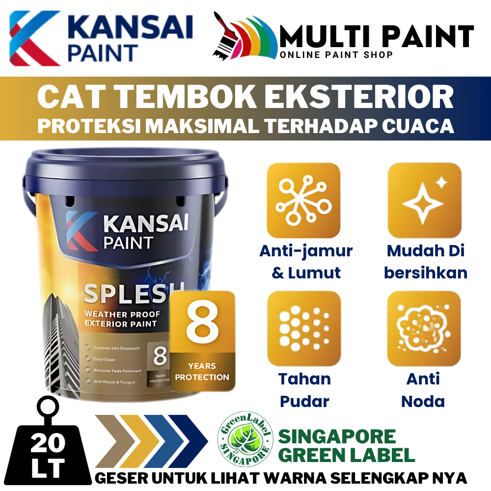 Harga Kansai Splesh Terbaru Jun 2026 | BigGo Indonesia