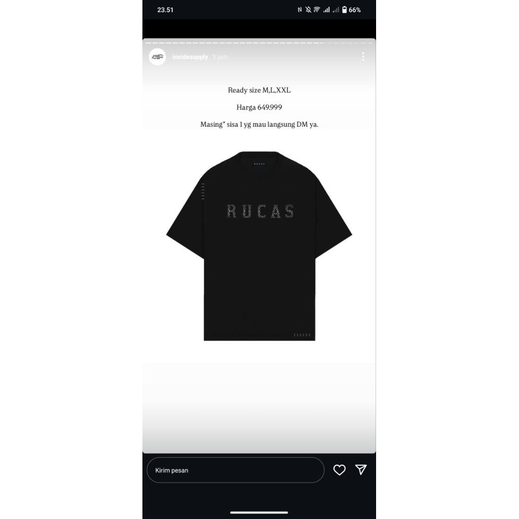 Harga rucas kaos Terbaru Jul 2025 | BigGo Indonesia