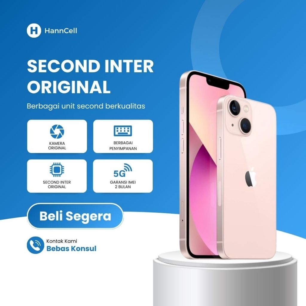 Harga IP 13 128GB Second Terbaru Mei 2026 | BigGo Indonesia