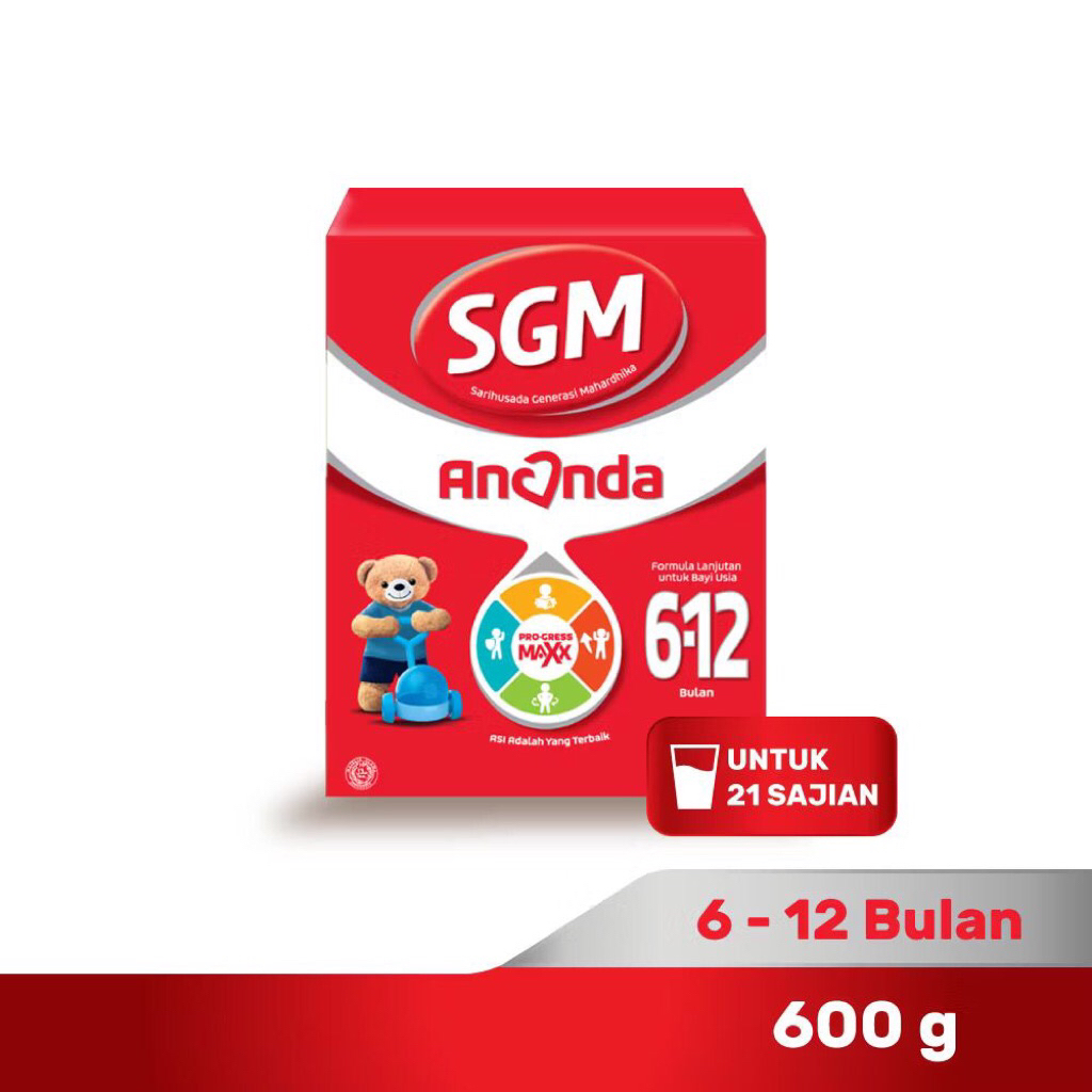 Harga Susu SGM Ananda 6 12 Bulan 600GR Terbaru Jun 2026 | BigGo Indonesia
