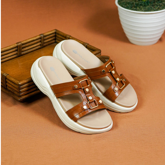 Belanja Pollux Daily WPOLP 13 Sandal Wanita Kekinian Terbuat Dari Kulit ...