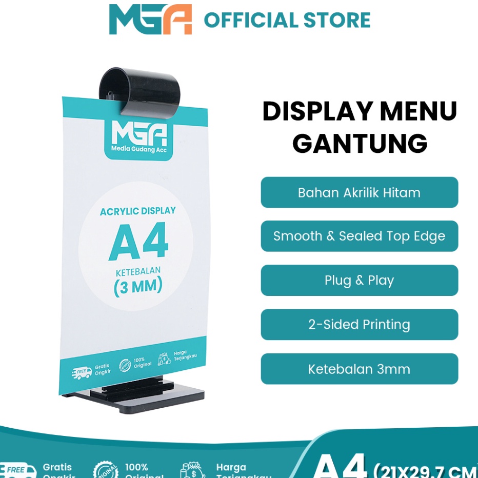 Harga display menu akrilik Terbaru Des 2024 |BigGo Indonesia