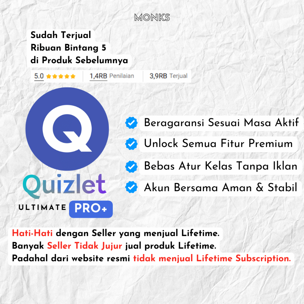 Harga quizlet student Terbaru Jun 2025 | BigGo Indonesia