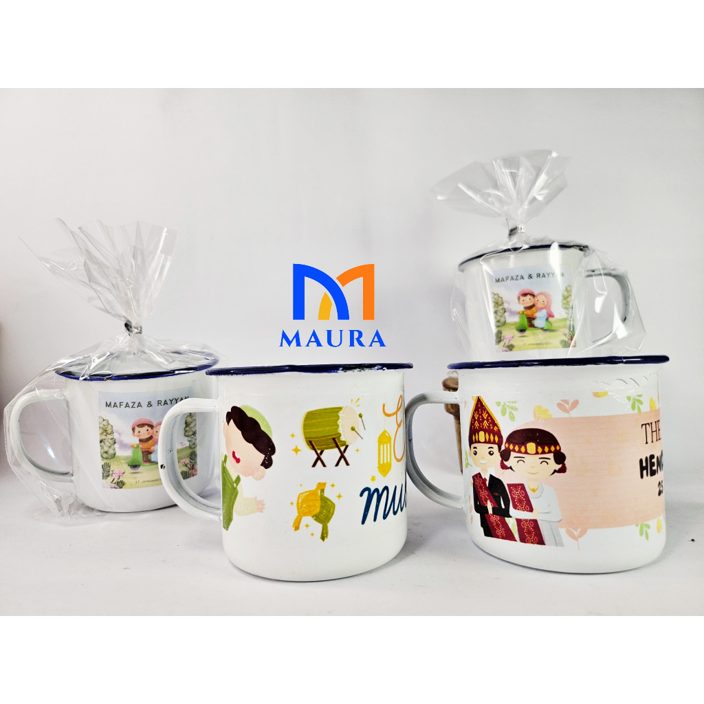 Harga gelas kaleng enamel sablon Terbaru Nov 2025 | BigGo Indonesia