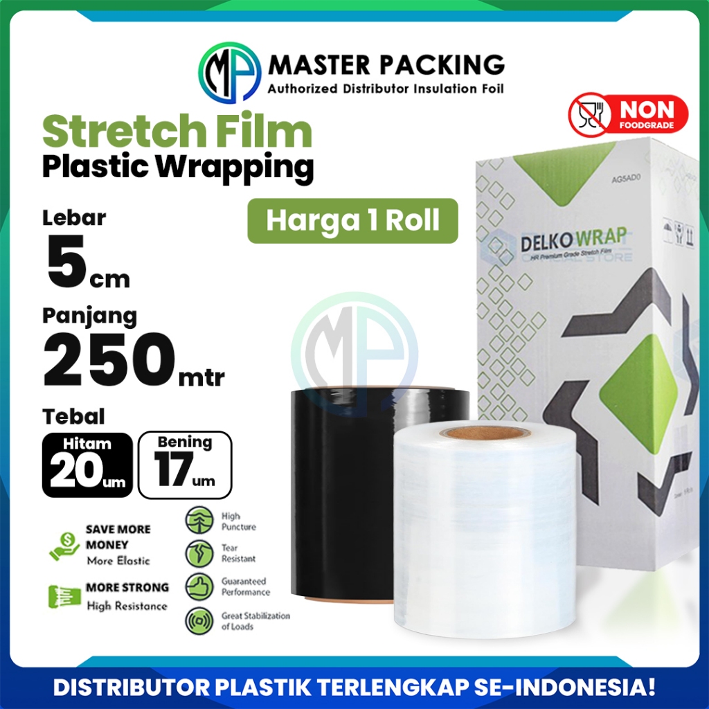 Harga Stretch Film Plastik Wrap Terbaru Jun 2026 | BigGo Indonesia