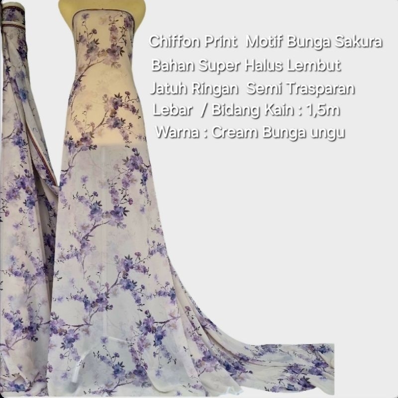 Harga Kain Sifon Motif Premium Terbaru Jul 2025 | BigGo Indonesia