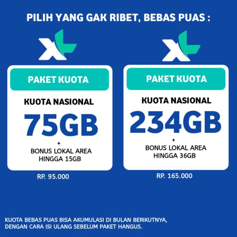 Harga xl anti hangus Terbaru Mei 2025 | BigGo Indonesia