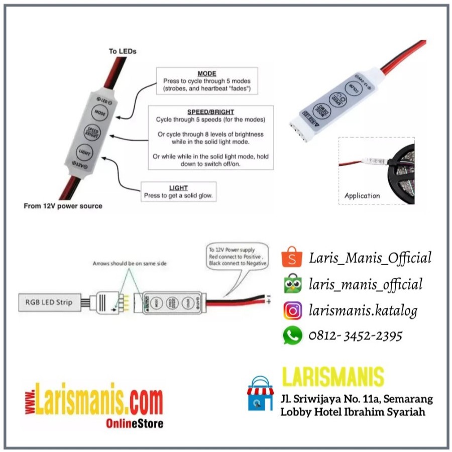 Harga Modul Strobo RGB Mini Terbaru Jun 2025 | BigGo Indonesia