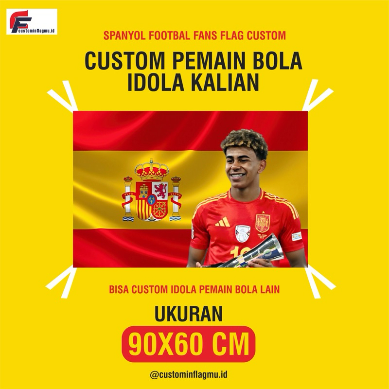 Harga timnas spanyol bendera Terbaru Feb 2026 | BigGo Indonesia