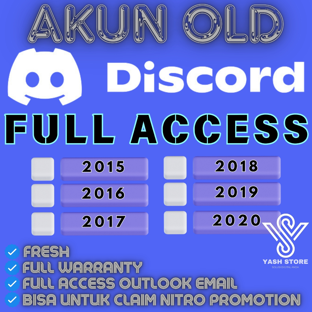 Harga discord akun 2016 Terbaru Des 2024 |BigGo Indonesia