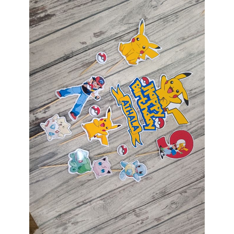 Harga Custom Cake Topper Pokemon Terbaru Mar 2025 | BigGo Indonesia