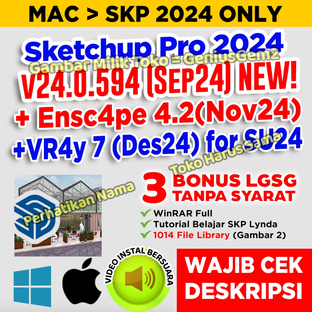 Harga Enscape Sketchup PRO Terbaru Jan 2025 |BigGo Indonesia