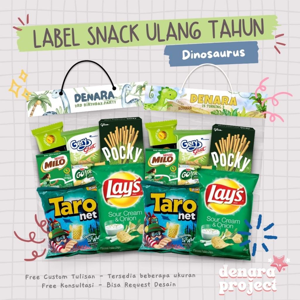 Harga plastik snack ultah dinosaurus Terbaru Okt 2024 |BigGo Indonesia