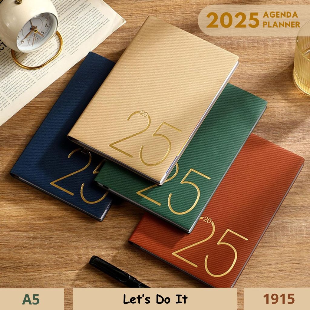 Buku Agenda Tahunan 2025 Daiichi Let's Do It 1915 Ukuran A5 Buku ...
