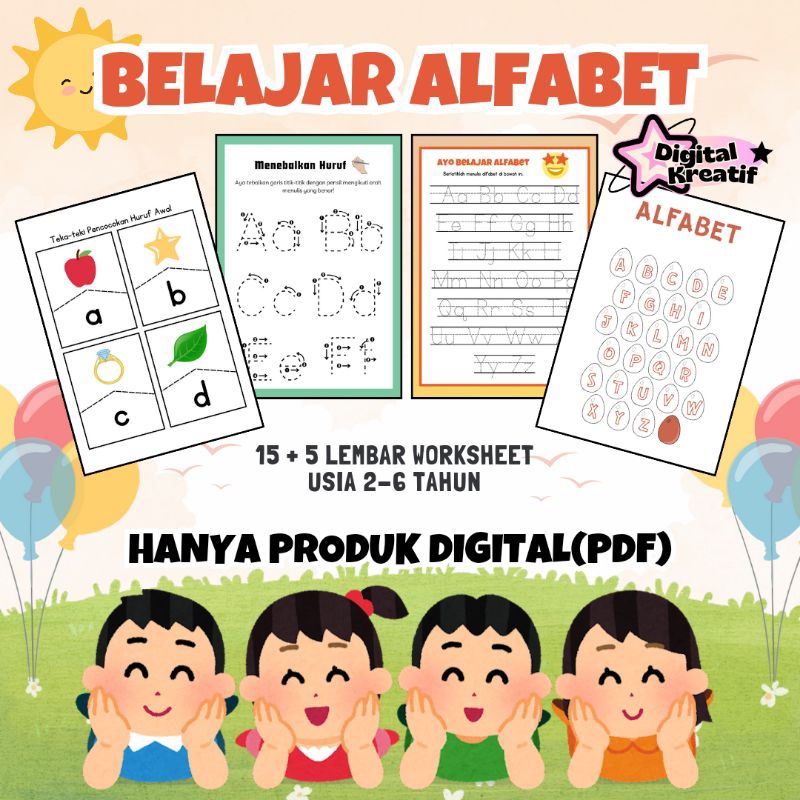 Harga printable worksheet preschool Terbaru Nov 2024 |BigGo Indonesia