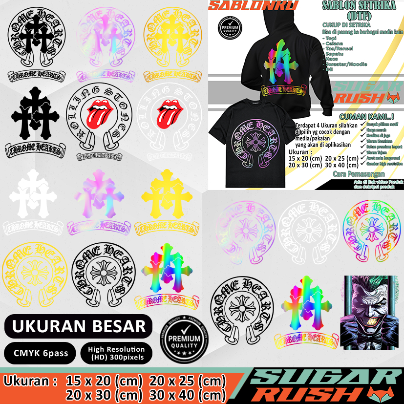 Harga Stiker Kaos Sablon Setrika Premium Terbaru Apr 2025 | BigGo Indonesia