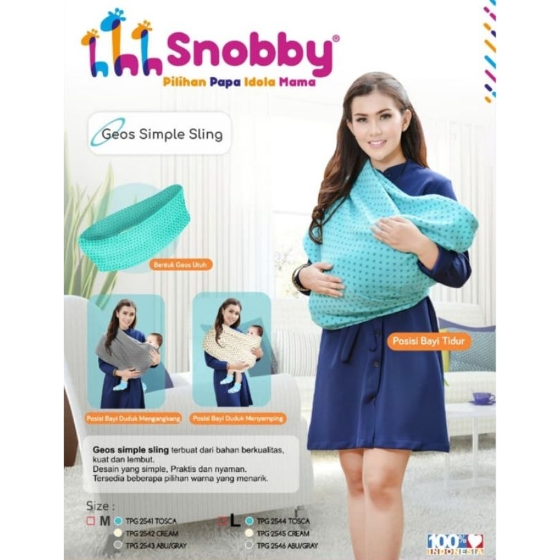 Harga gendongan geos snobby Terbaru Mei 2025 | BigGo Indonesia