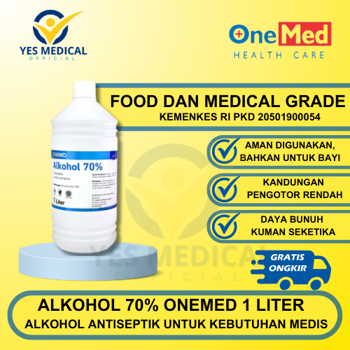 Harga Alcohol 70%ONEMED 1 Liter Terbaru Jun 2025 | BigGo Indonesia