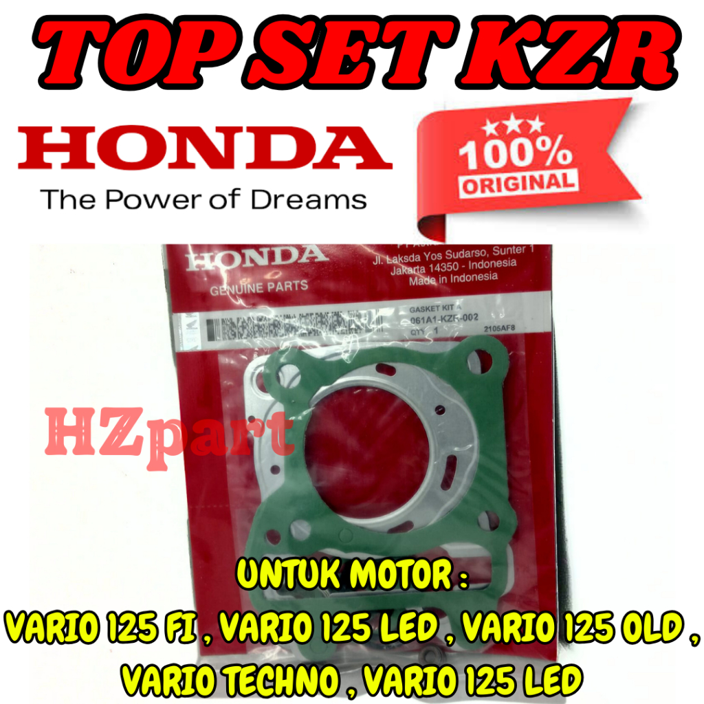 Harga TOP SET Vario 125 FI Original Terbaru Mei 2026 | BigGo Indonesia