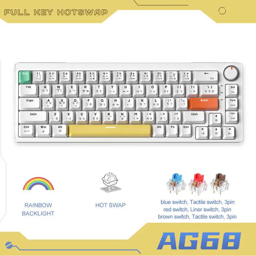 Harga ag68 mechanical keyboard Terbaru Jun 2025 | BigGo Indonesia