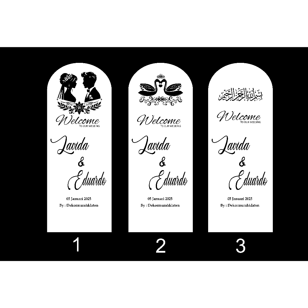 Harga welcome sign wedding cermin Terbaru Feb 2026 | BigGo Indonesia