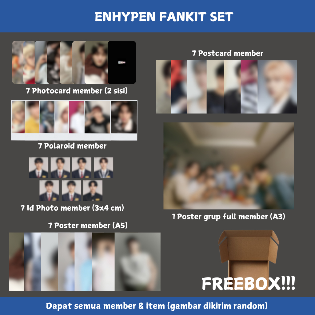 Harga Fankit Kpop Enhypen Terbaru Mar 2025 | BigGo Indonesia