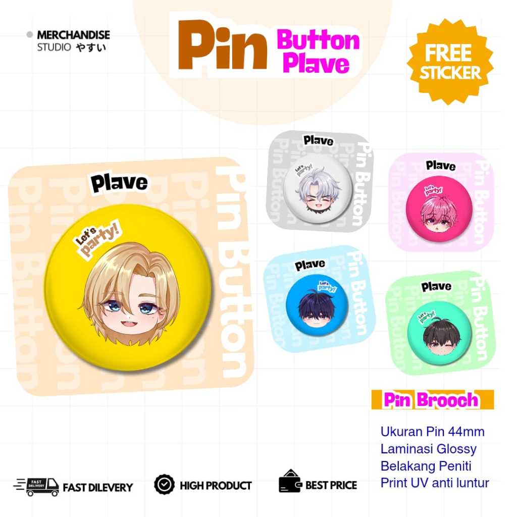 Harga vtuber pin Terbaru Nov 2025 | BigGo Indonesia